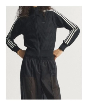ADIDAS ORIGINALS Open Knit Zip Sweatshirt