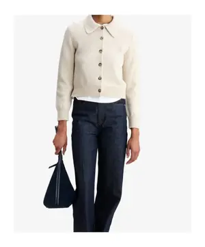 A.p.c. Wool Collared Cardigan