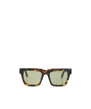 GOLDEN GOOSE Square Frame Sunglasses - Nude