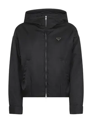 Prada Re-nylon Padded Jacket - Black