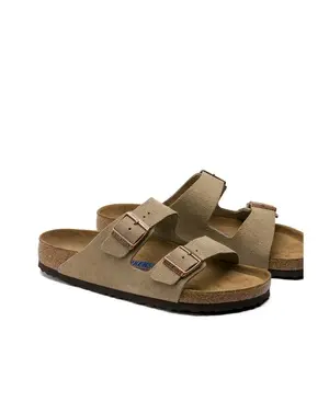 BIRKENSTOCK Buckle-fastening Suede Slides