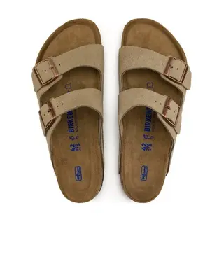 BIRKENSTOCK Buckle-fastening Suede Slides
