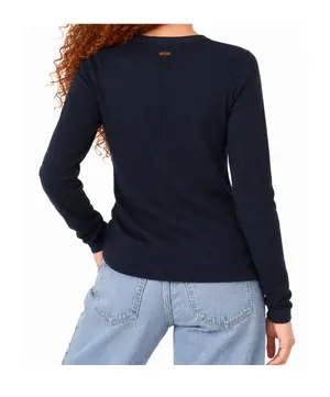 Max Mara Ribbed Long Sleeve T-shirt - Mud