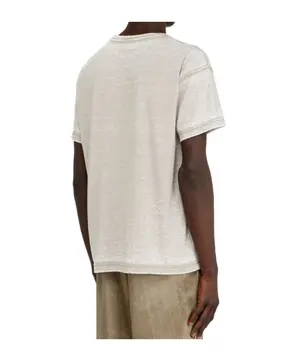 DIESEL® T-norm-aa8 Embellished T-shirt - Beige