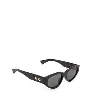 Gucci Geometric Frame Sunglasses