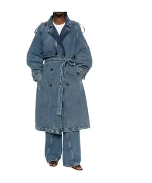 ANINE BING Rickie Maxi Trench