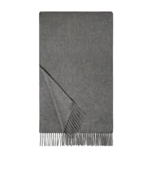 Loro Piana Tasseled Scarf - Gray