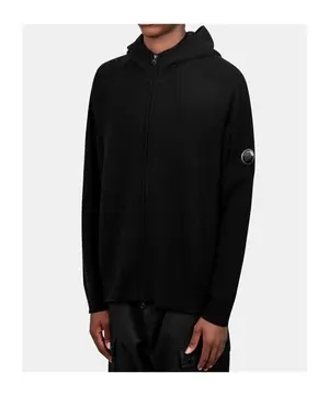 C.P. COMPANY Long-sleeved Hooded Sweatshirt