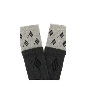 Attico Double Layer Logo Socks