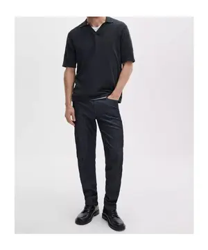 Rag & Bone Short-sleeved Knit Polo Shirt