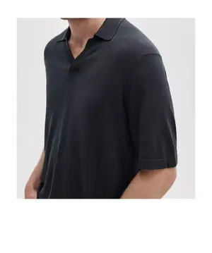 Rag & Bone Short-sleeved Knit Polo Shirt