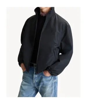 Saint Laurent Cassandre Windbreaker In Taffeta