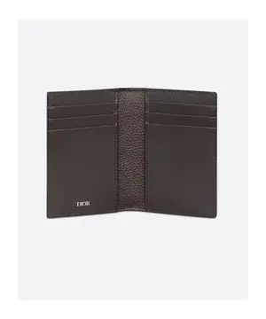Dior Vertical Bifold Card Holder