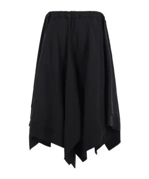 Yohji Yamamoto Elastic-waist Skirt