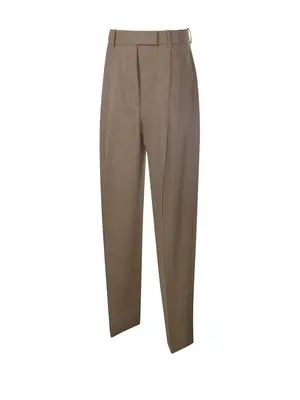 RÓHE Daria Single-pleat Tapered Pants
