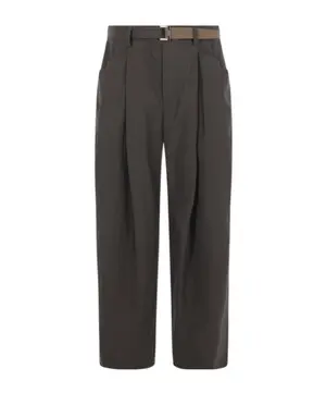 Sacai Elasticated Bottoms For Men