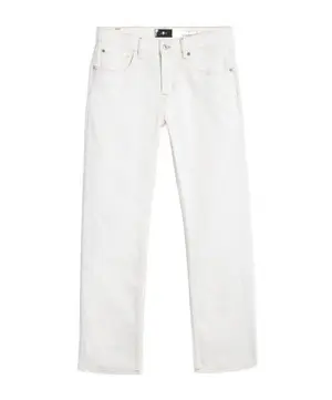 7 For All Mankind The Straight In Luxe Vintage - White
