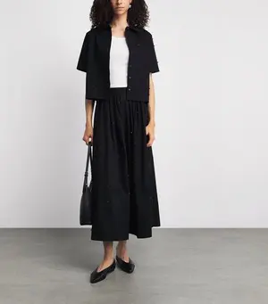 Maje Cotton Embellished Shirt