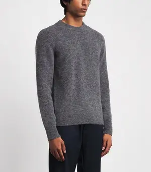 Barena Venezia Alpaca-blend Crew-neck Sweater