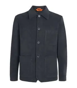 Barena Venezia Stretch-cotton Overshirt - Black
