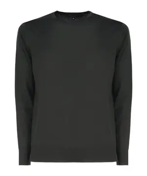 Loro Piana Fine Knit Pullover - Black Forest