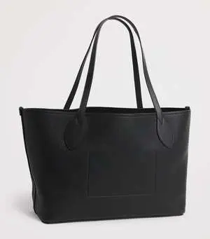 Mulberry Grained Leather Tree Tote Bag