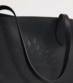 Mulberry Grained Leather Tree Tote Bag