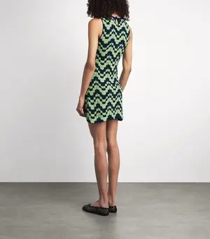 Escvdo Crochet Solana Mini Dress
