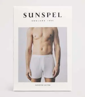Sunspel Superfine Cotton Boxer Shorts