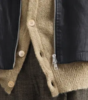 Our Legacy Alpaca-blend Evening Polo Cardigan