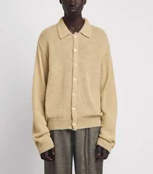 Our Legacy Alpaca-blend Evening Polo Cardigan