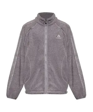 ADIDAS ORIGINALS Borg Fleece Teamgeist Track Jacket - Gray