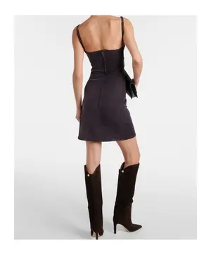 Y/project Ruffled Denim Minidress