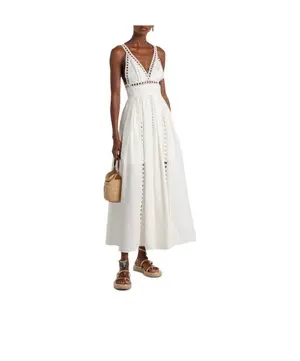 GIANVITO ROSSI Leather Espadrille Sandals With Cabochon Stones