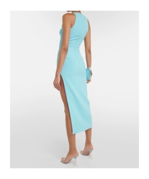 David Koma Embellished Cutout Midi Dress