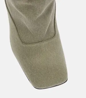 Attico Sienna Canvas Knee-high Boots
