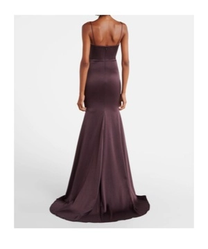 Alex Perry Satin Bustier Gown