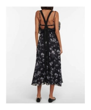 Brock Collection Talayah Floral Midi Dress
