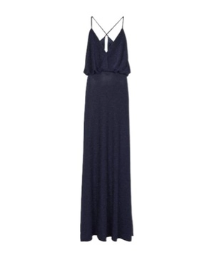 Monique Lhuillier Plunge-neck Gown - Black
