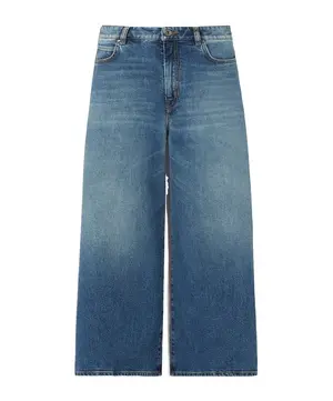 Max Mara Wide Leg Denim Jeans
