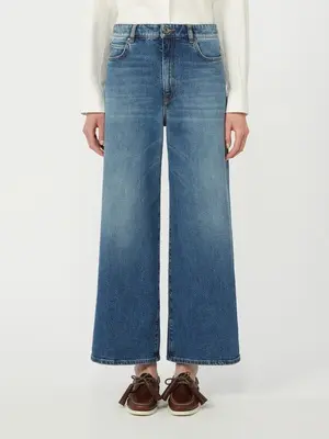Max Mara Wide Leg Denim Jeans