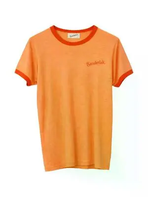 SANDERLAK Cotton T-shirt - Orange
