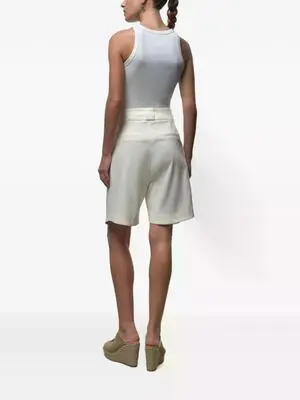 CAYET Rita Logo-embroidered Ribbed Tank Top