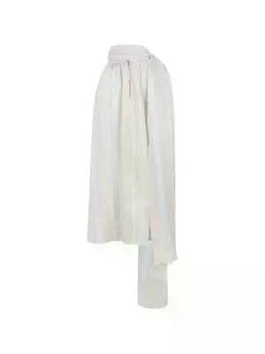 CAYET Nia Scarf Top - Neutrals
