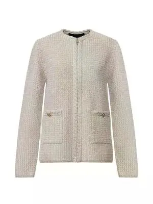 Fabiana Filippi Sequin-embellished Bouclé Jacket - Neutrals