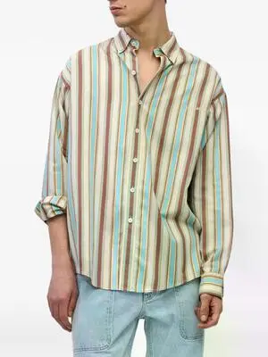 SANDERLAK Striped Button-down Shirt
