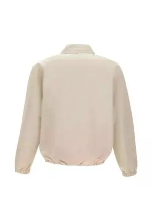 Drole De Monsieur Slogan-print Zip-up Jacket