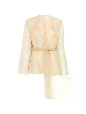 Antonelli Firenze Giacca Belted Jacket - Neutrals