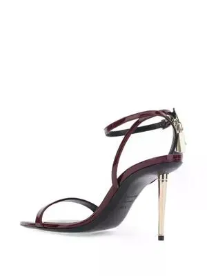TOM FORD Padlock-detail Ankle-strap Sandals