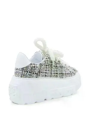 Casadei Nexus Tweed Platform Sneakers